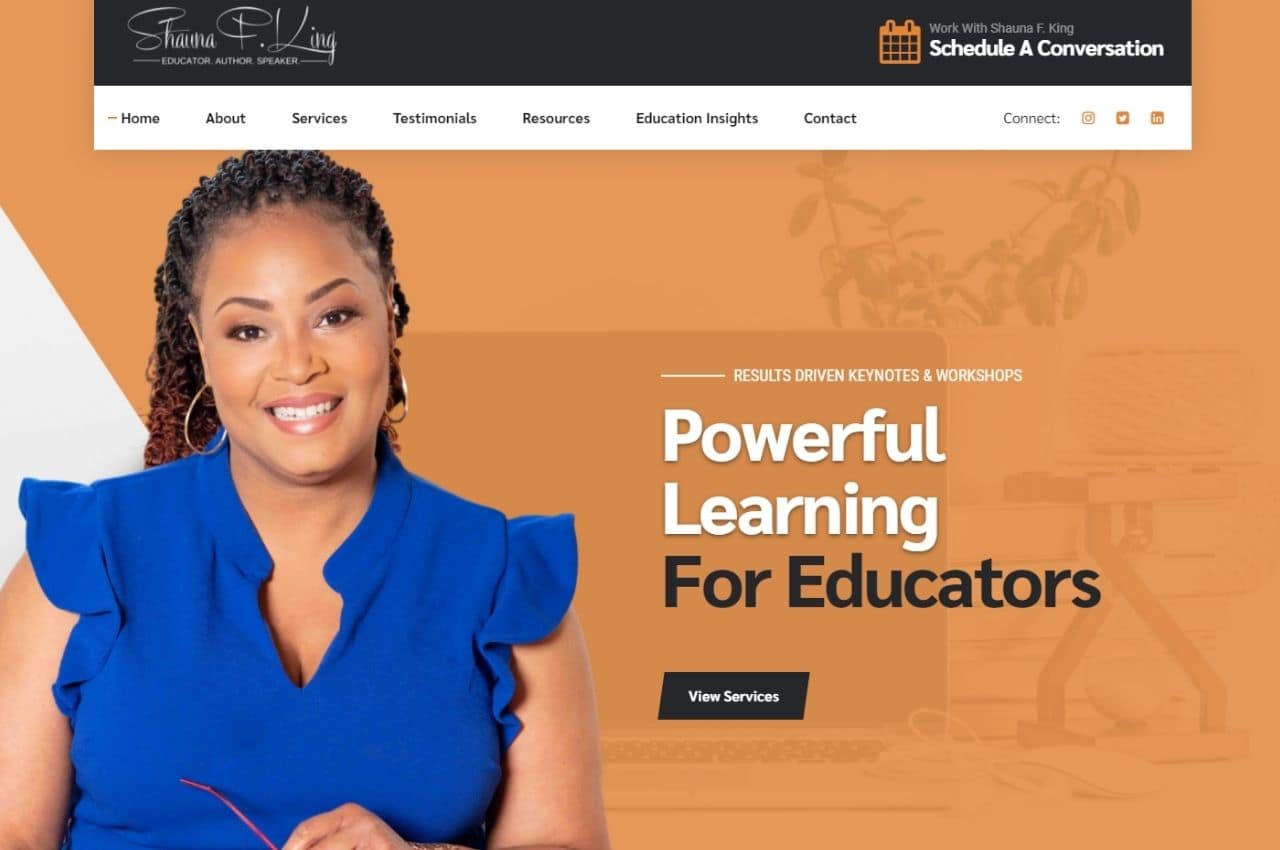 Shauna F. King - SRJ Webites